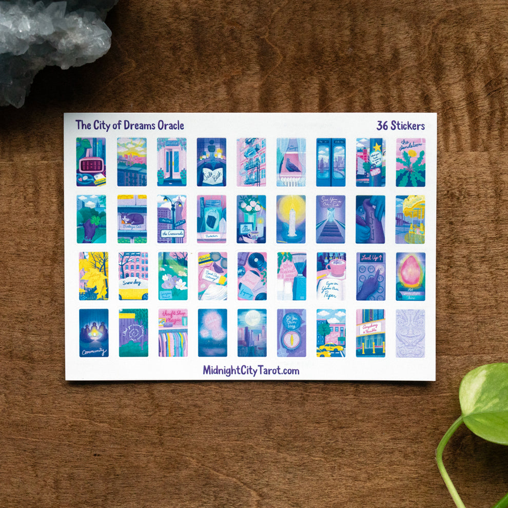 Oracle Stickers – Midnight Magic Design Studio